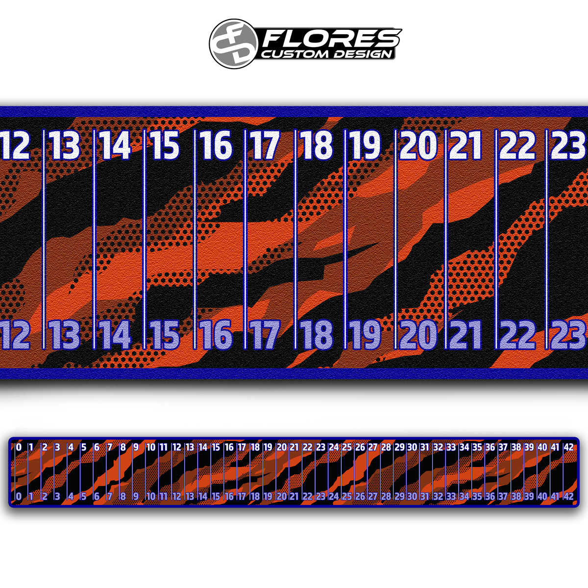 Ruler - Sports Team Colors – Flores Custom Design